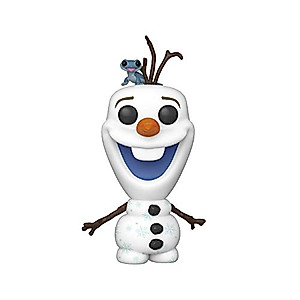 Funko Pop! Disney: Frozen 2 - Olaf with Fire Salamander, Multicolor
