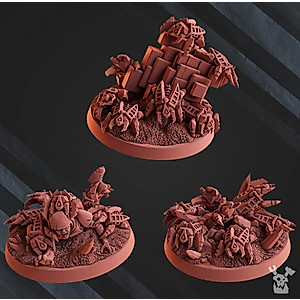 Robot Legions Bot Swarms x3 Sci-Fi Wargame Miniatures Compatible with Necrons
