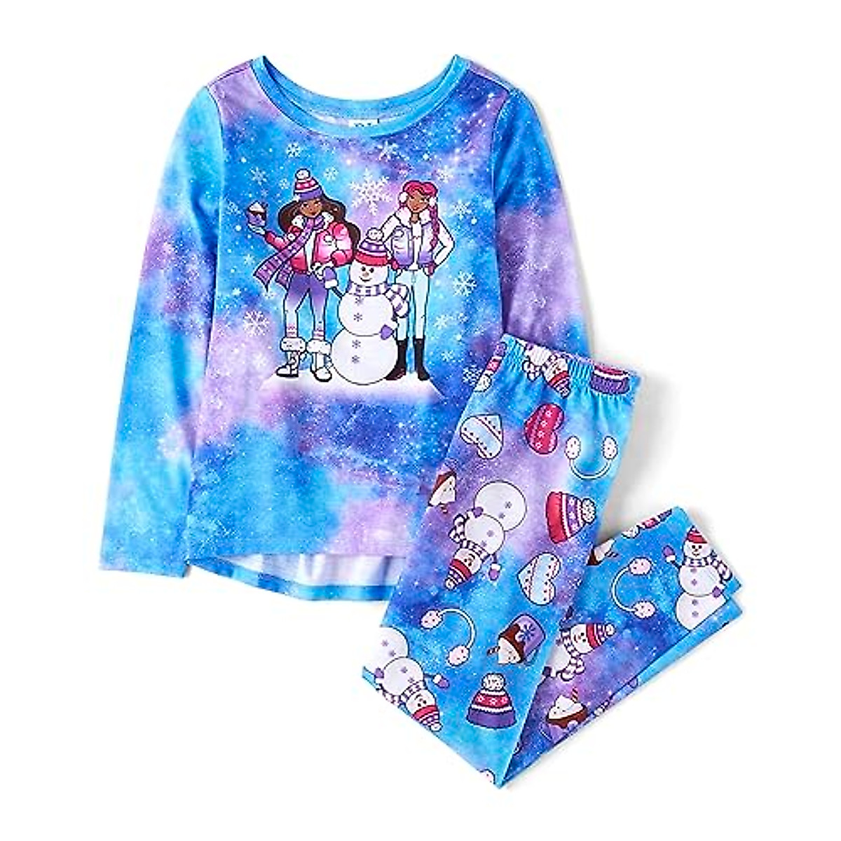 The Children's Place,Long Sleeve Top and Pants 2 Piece Pajama Set,XXLarge(16)