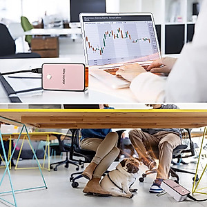 Personal Space Heater UCAN Portable Mini Electric Space Air Warmer for Room Office Desktop Pink