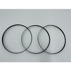 AYAO Pack of 3 Band Saw Blades 80 Inch X 1/4 Inch X 14TPI Fit Craftsman 12" Band Saw