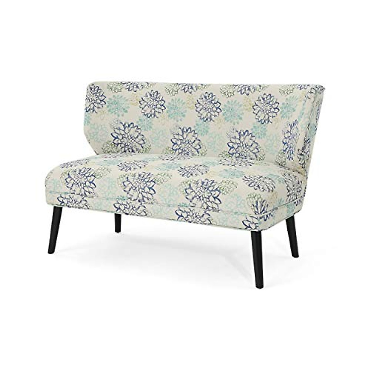 GDFStudio Christopher Knight Home Dumont Modern Farmhouse Fabric Settee, Print