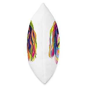 Cavalier King Charles Spaniel Dog Gifts Men Women Pop Art Cavalier King Charles Spaniel Cute Dog Lover Gift Throw Pillow, 16x16, Multicolor