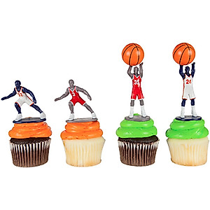 Kaskey Kids Basketball Guys - Red/Blue Inspires Kids Imaginations with Endless Hours of Creative, Open-Ended Play – Includes 2 Teams & Accessories – 21 Pieces in Every Set!
