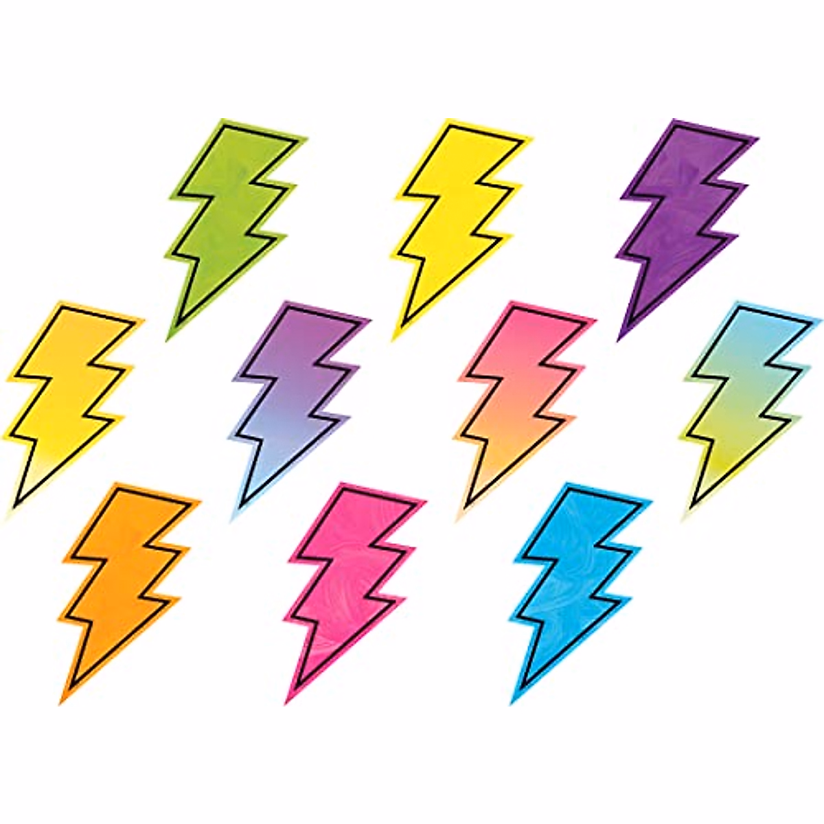 Teacher Created Resources Brights 4Ever Lightning Bolts Accents