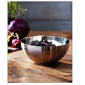 Ikea Stainless Steel Serving Bowl (2 Pack) 5" Blanda Blank