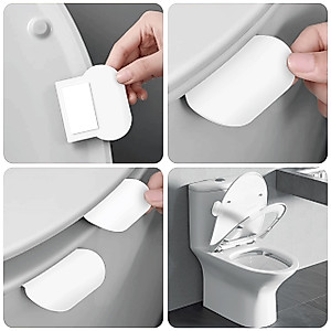 BBLFU Ultra-Slim Bidet Attachment for Toilet,Non-Electric Fresh Water Sprayer Bidet,Self-Cleaning Dual Nozzle (Frontal & Rear Wash) Bidet for Existing Toilet Seat,Adjustable Water Pressure,White