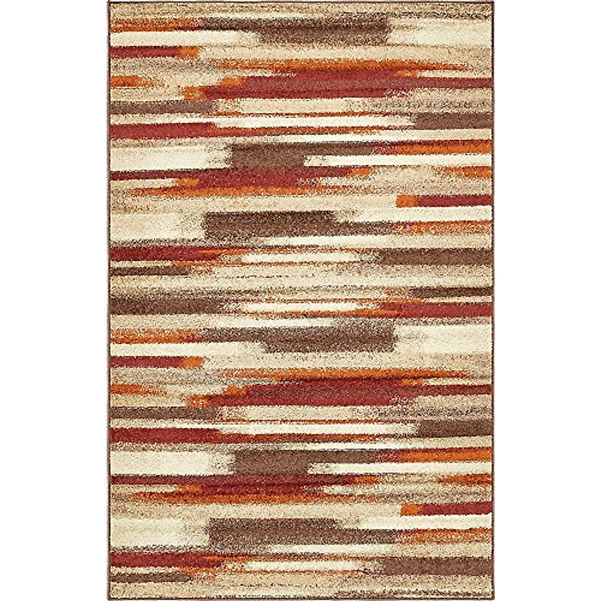 Unique Loom Autumn Collection Area Rug - Wheat (5' 1" x 8' Rectangle, Multi/ Beige)