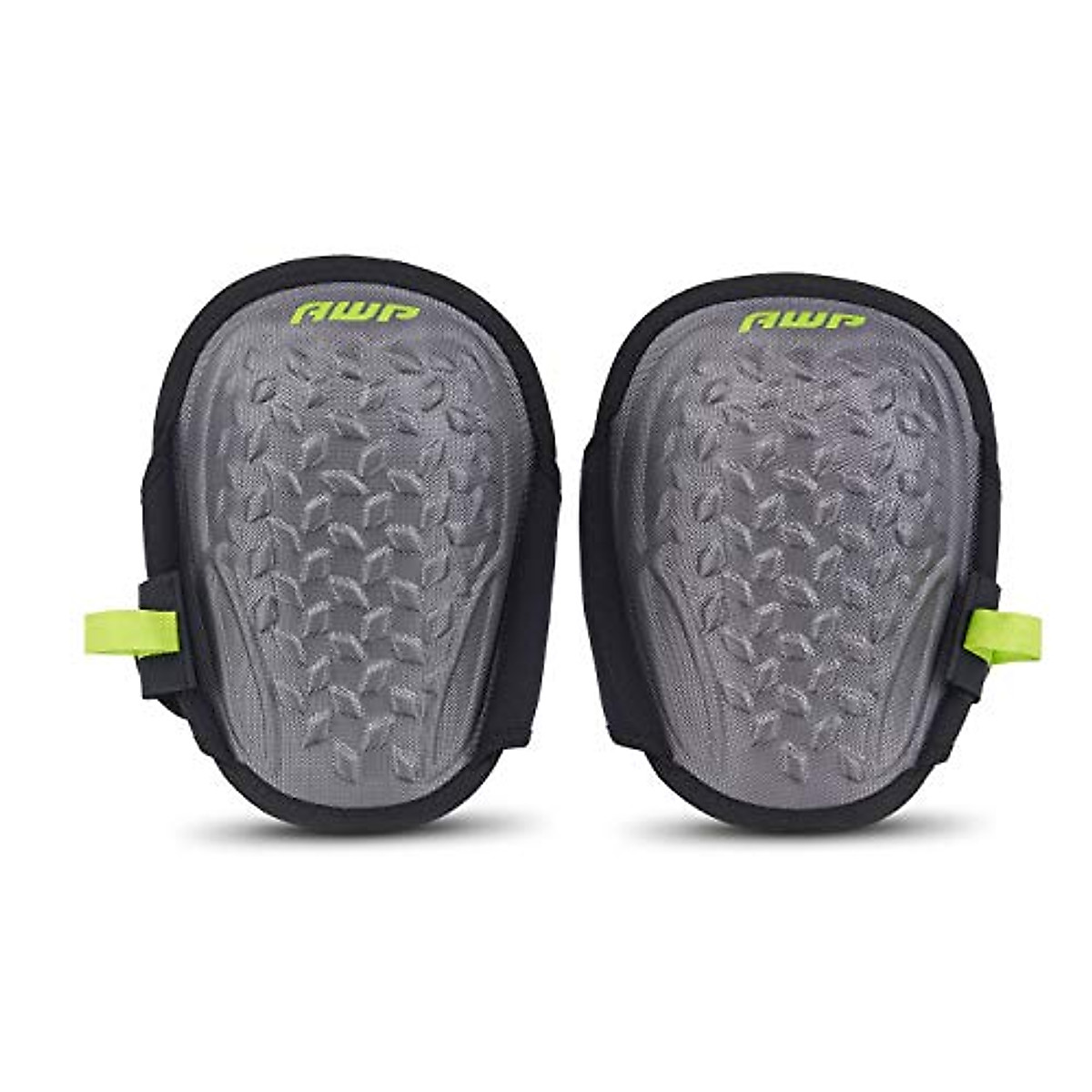 AWP Gel Pro Flooring Knee Pads | Gel/foam padding provides all-day comfort, black,grey,green