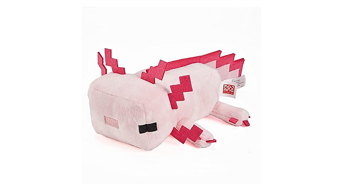 Minecraft Axolotl Plush Toy - 8-Inch Collectible for Fans & Kids