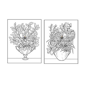 Winter Florals Coloring Book: An Adult Coloring Book Featuring Winter Floral Arrangements, Beautiful Holiday Bouquets and Exquisite Christmas Flowers