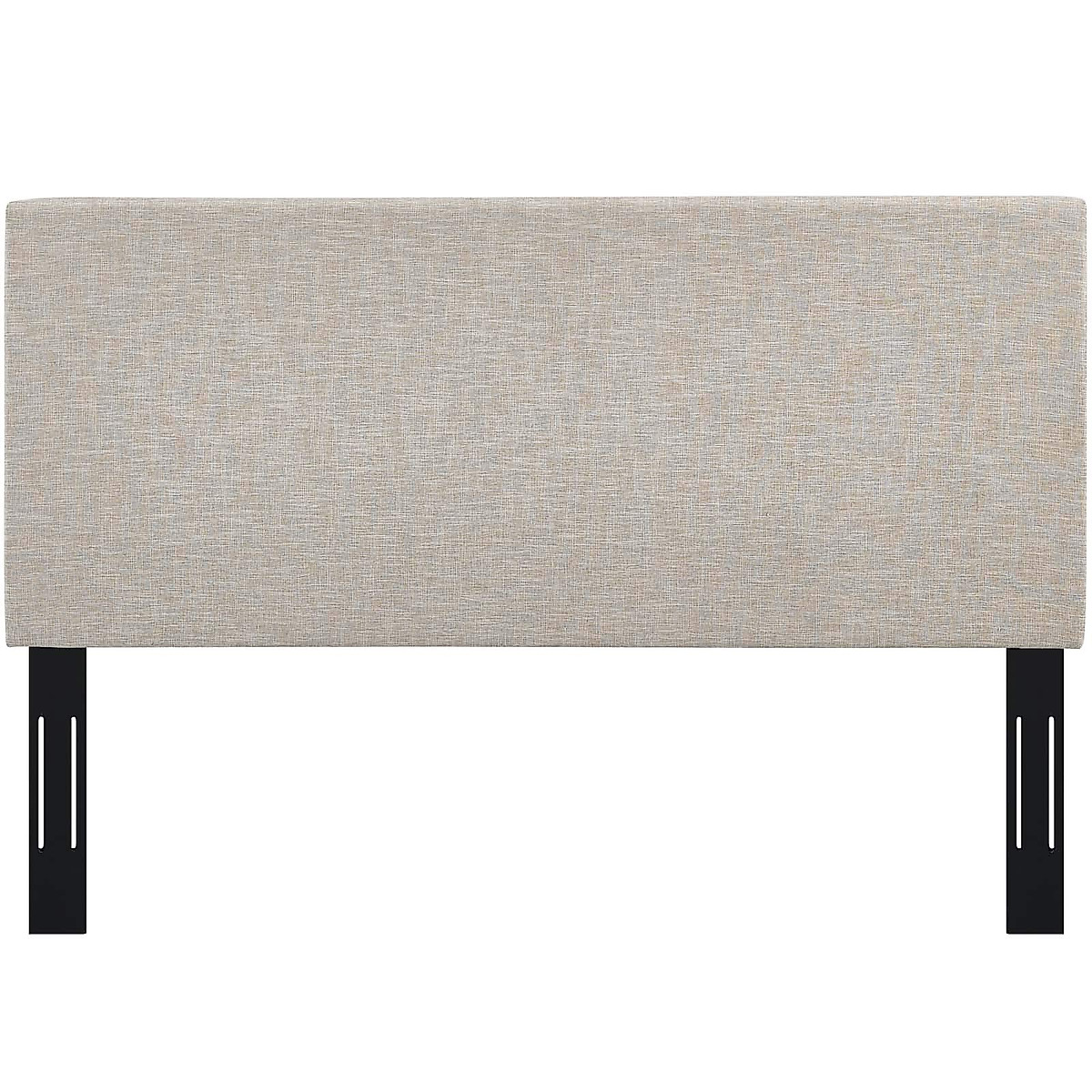 Modway Taylor Full/Queen Upholstered Linen Fabric Headboard, Beige