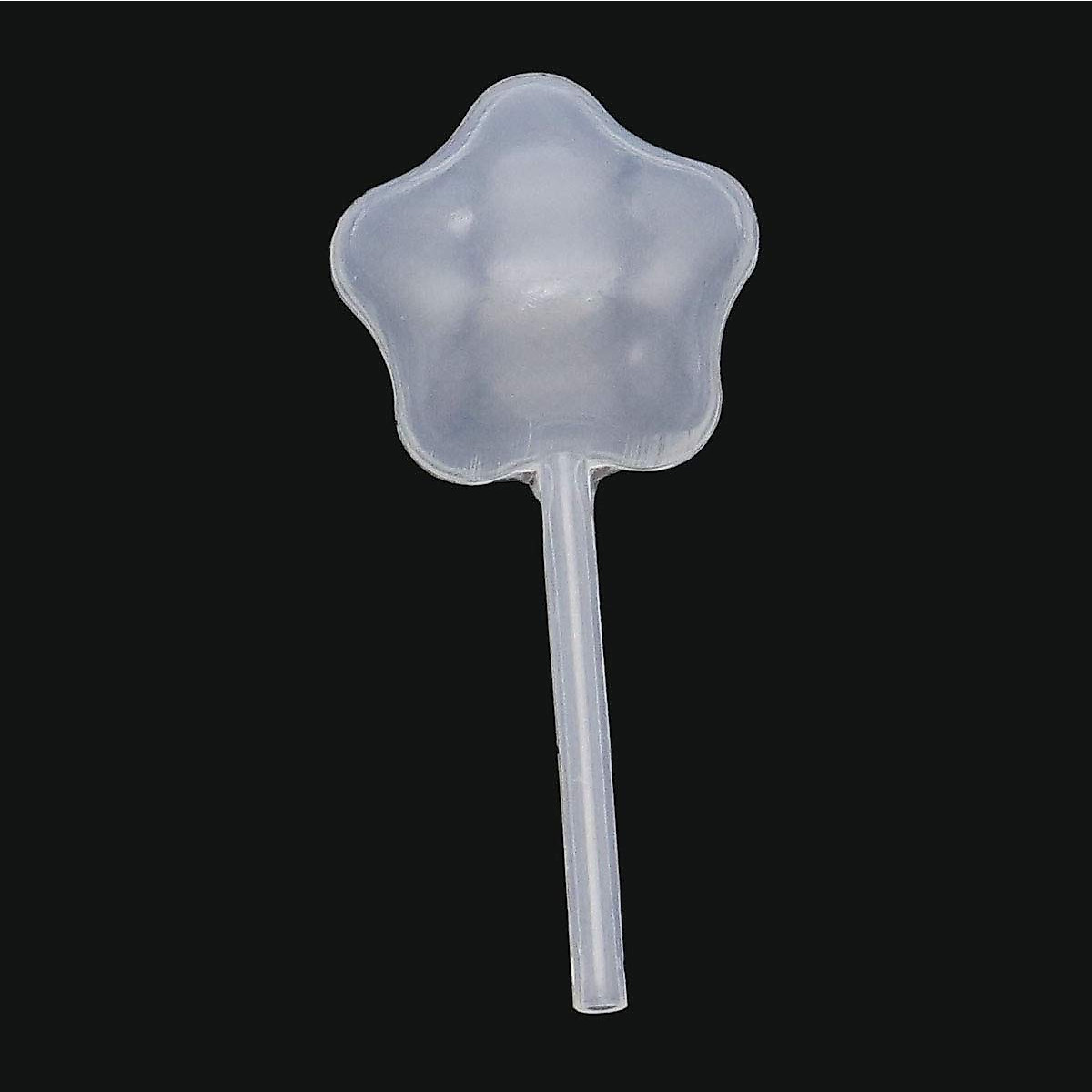 Didamx 300pcs 4ml Cupcake Pipettes, 5 Shapes Mini Disposable Transfer Pipettes Droppers for Jam, Strawberries, Cupcake, Chocolate, Ice Cream