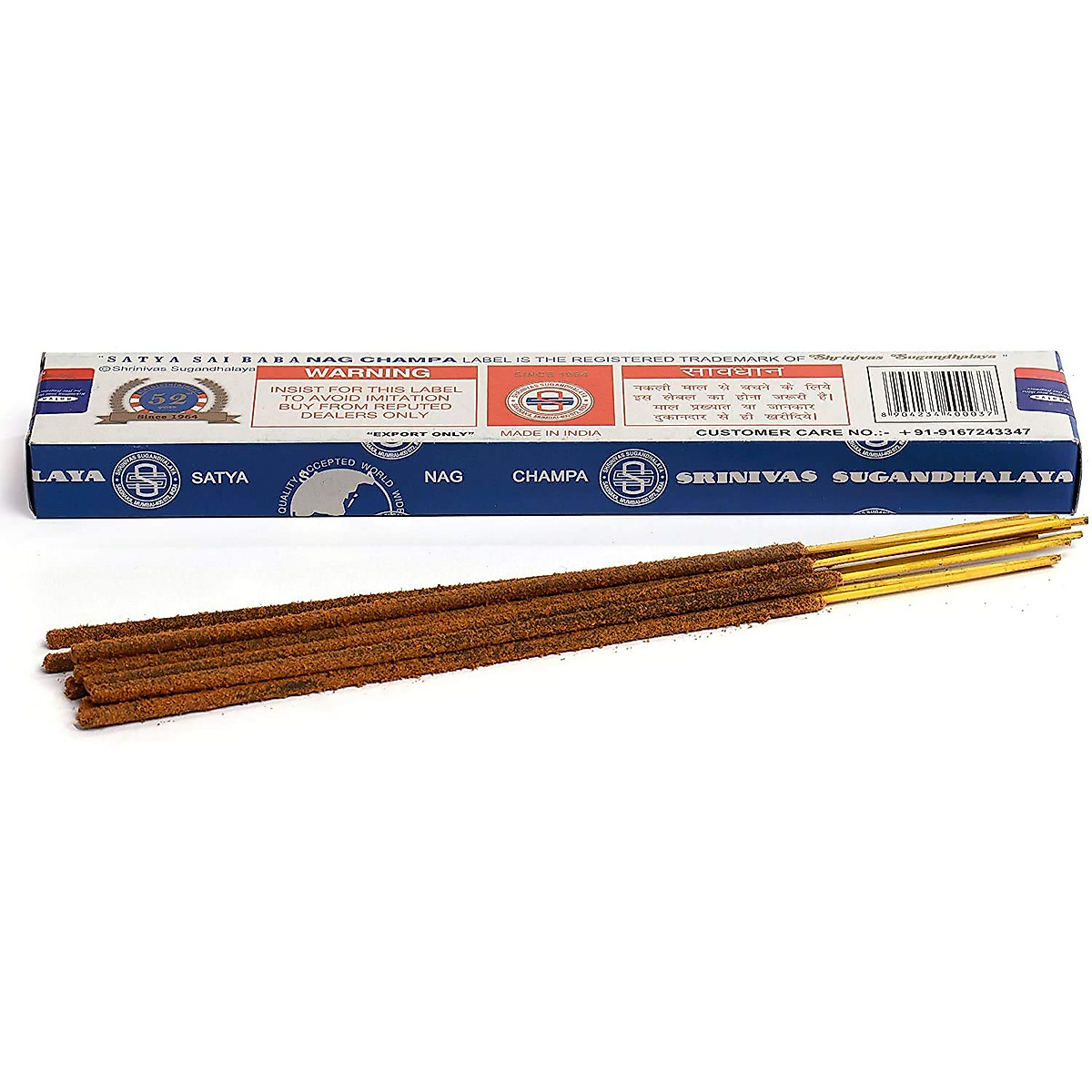 3 Packs Origional Satya Sai Baba Nag Champa Incense Sticks Joss Insence - Insense 15g Box NagChampa Agarbatti