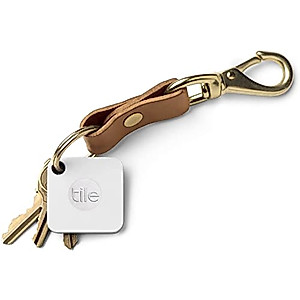 Tile Mate (2016) - 1 Pack - Bluetooth Tracker, Keys Finder and Item Locator for Keys, Bags and More; Water Resistant - Non-Retail Packaging