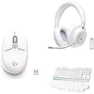 Logitech G705 Wireless Gaming Mouse + Logitech G715 Wireless Mechanical Gaming Keyboard Tactile + Logitech G735 Wireless Gaming Headset