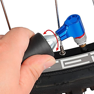 BESPORTBLE 6pcs Co2 Cylinder Set Professional Cycle Pump Cover Bike Inflators Cover High Pressure Pump Cover Cycling Pump Cover Convenient Tire Pump Cover Convenient Bike Pump Cover Air Pump