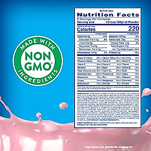 PediaSure Grow & Gain Non-GMO and Gluten-Free Shake Mix Powder, Nutritional Shake For Kids, With Protein, Probiotics, DHA, Antioxidants*, and Vitamins & Minerals, Strawberry , 14.1 Ounce (Pack of 6)