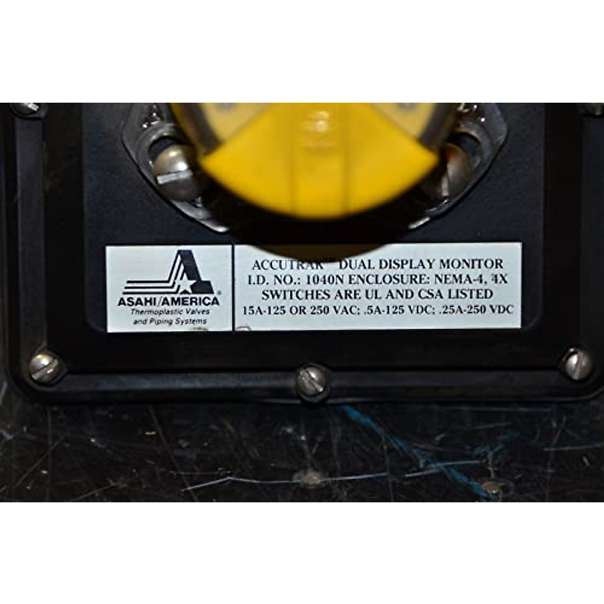 Asahi BP79M2PSNST Air-Spring Actuator w/Westlock Accutrak Dual Display Monitor