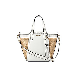 NINE WEST Jenae Mini Elite Tote, White