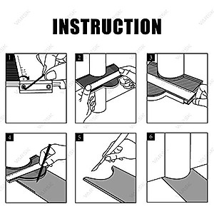 VARSK Contour Gauge Profile Tool (5+10 Inch with Lock), Birthday Gifts for Men Dad Him, Flooring Tools for Men DIY Handyman, Home Improvement Woodworking Cool Gadgets Tools