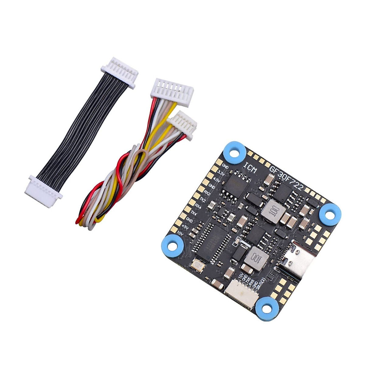 GoolRC GF30F722-ICM F722 F7 HD Baro OSD 5V 10V Dual BEC Flight Controller 3-8S 30.5X30.5mm for Remote Control FPV Freestyle Drone Parts