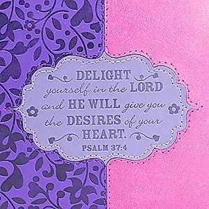 Divinity Boutique Delight Yourself M Bible Cover, Multicolor