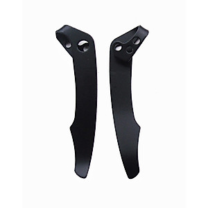 2 pcs EDC Deep Carry Pocket Clip for Voyager Knife Pocket Knife Clip Folding Knife Screw Clips for Knife Maker and DIY Folding Knives with 6 Screws