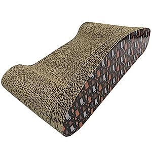 Evelots Kitty Cat Scratcher-Comfy Lounge Couch-Sturdy Cardboard-Claw Groomer
