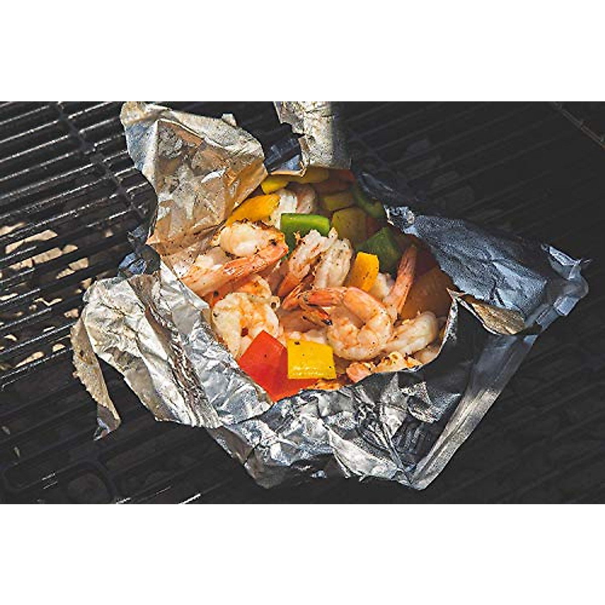 Kingsford Extra Tough Aluminum Grill Bags, for Locking in Flavors & Easy Grill Clean Up, Recyclable & Disposable, 15.5" x 10", Pack of 4 (4)