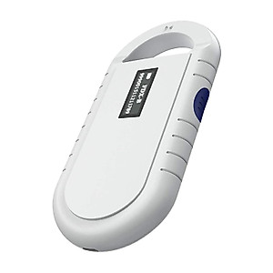Liyeehao Handheld Pet Microchip Scanner, Rechargeable Animal Chip Reader Microchip Reader for Animal Tracking, Universal RFID Reader Pet ID Microchip Scanner for ISO 11784/11785, FDX-B and ID64 RFID