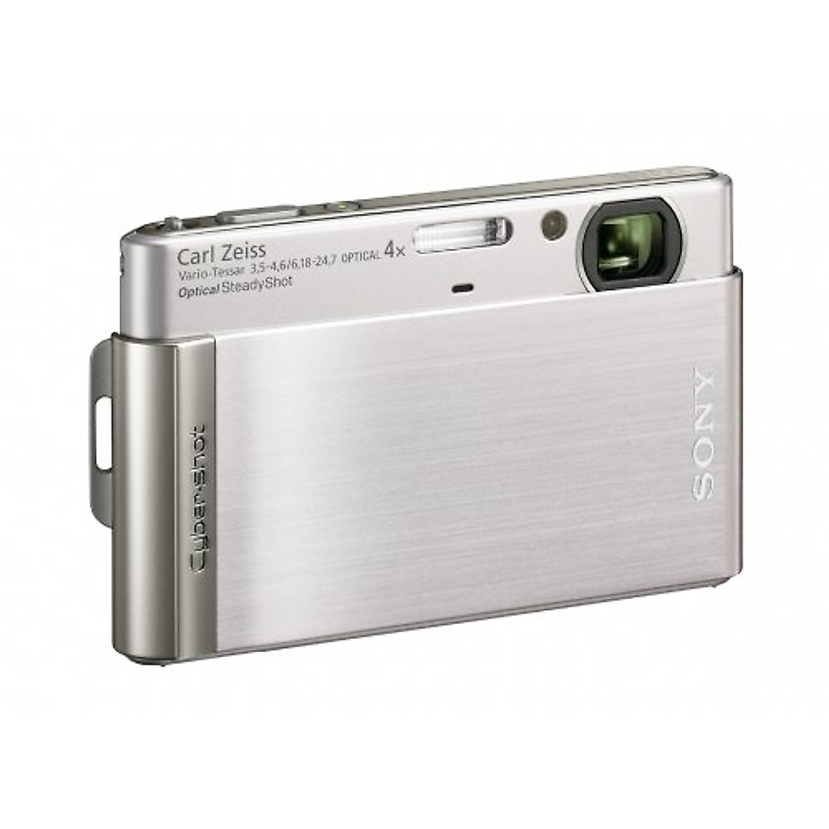 Sony Cyber-shot DSC-T90 12.1 MP Digital Camera with 4x Optical Zoom and Super Steady Shot Image Stabilization (Silver)