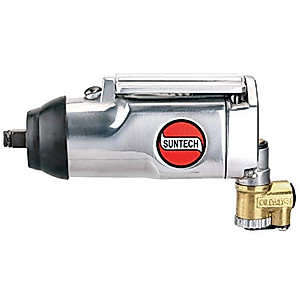SUNTECH SM-401 Air Butterfly Impact Wrench with Single Hammer, Silver, 3/8"