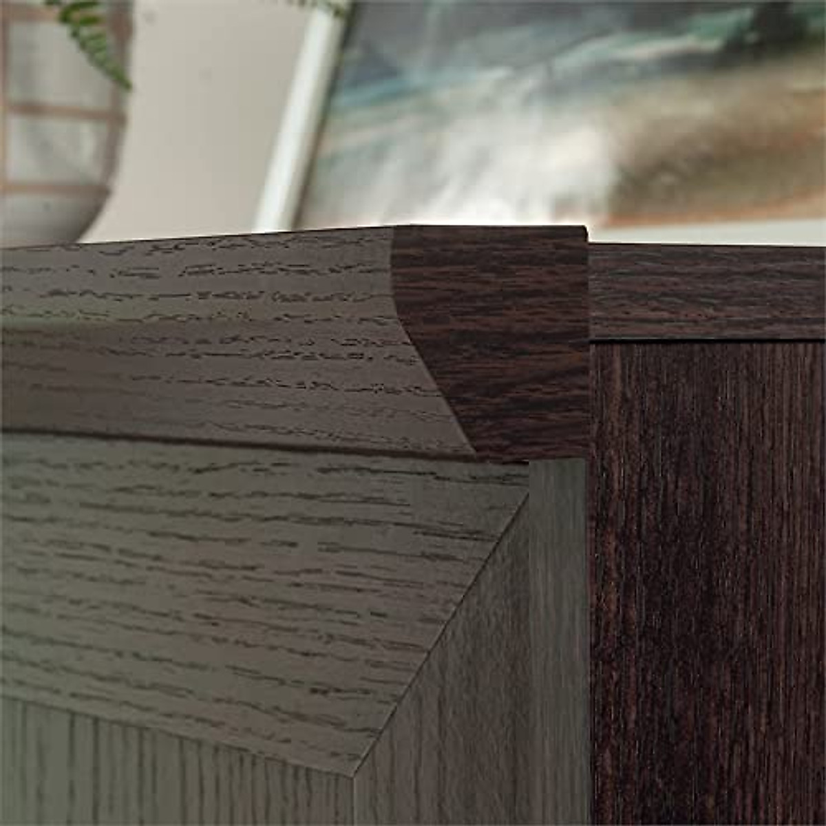 Sauder HomePlus Sliding Door Wardrobe Cabinet in Dakota Oak, Dakota Oak Finish