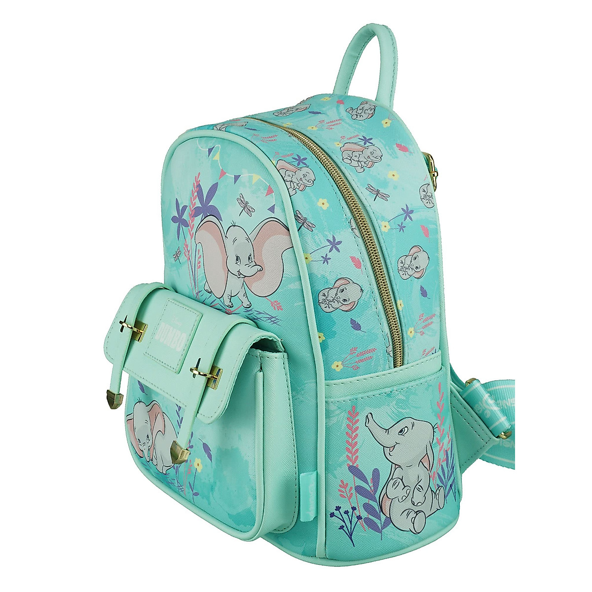 Disney Dumbo Wondapop 11 Inch Vegan Leather Mini Backpack