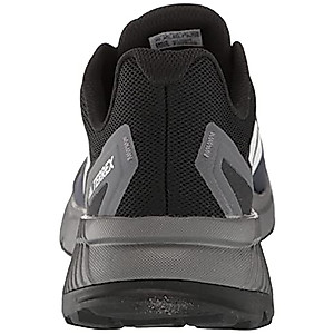 adidas Women's Terrex Soulstride Trail Running Shoes, Black/Crystal White/Mint Ton, 8