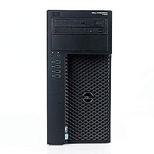 Dell Precision T1650 Tower Workstation Business Desktop Computer, Intel Quad-Core i7-3770 up to 3.90 GHz, 8GB RAM, 1TB HDD, DVD, WiFi, USB 3.0, Windows 10 Professional (Renewed)