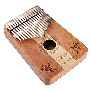 Wooden kalimba piano 17 (kalimba-17)