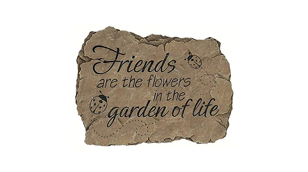 Carson Garden Stone for Life - Hand Painted & Unique