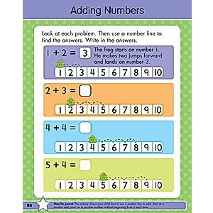 Kindergarten Math Workbook Ages 5 to 6: 75+ Activities Addition & Subtraction, Counting and Writing Numbers 1 to 20, Addition and Subtraction, ... Numbers, Count by 2s & More (Common Core)