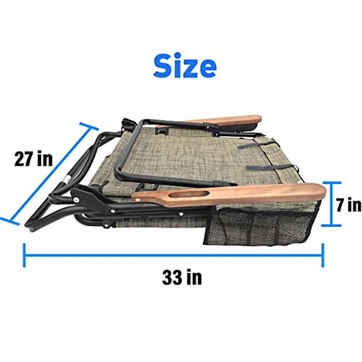 EasyGo Product FFLIP Patio Chaise Lounger Chair Face & Arm Holes 4 Legs Support Textilene Material 6 Position Reclining Head Rest Pillow Beach or Home Use-PATENTS Pending, 1 Pack, Deluxe Tan