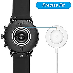 Charger Compatible with Fossil Gen 6/Gen 5/Gen 4 Smartwatch, Michael Kors Access, Emporio Armani,Skagen falster 2, Misfit Vapor 2 Magnetic Charging Cable (1)