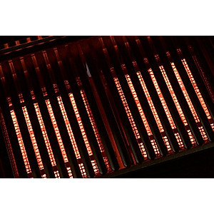 Solaire SOL-AA23A-LP AllAbout Double Burner Infrared Gas Grill, Stainless Steel