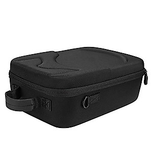 Portable Storage Bag VR Headset Accessory Carrying Case with Shoulder Strap for Oculus Quest VR Headset(Black)
