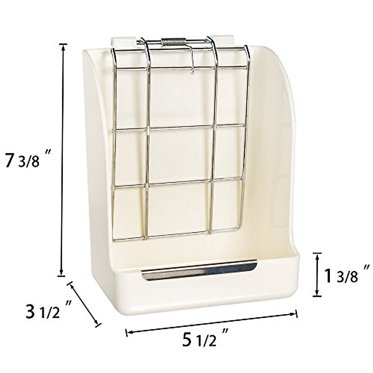 Mkono Hay Feeder Less Wasted Hay Rack Manger for Rabbit Guinea Pig Chinchilla