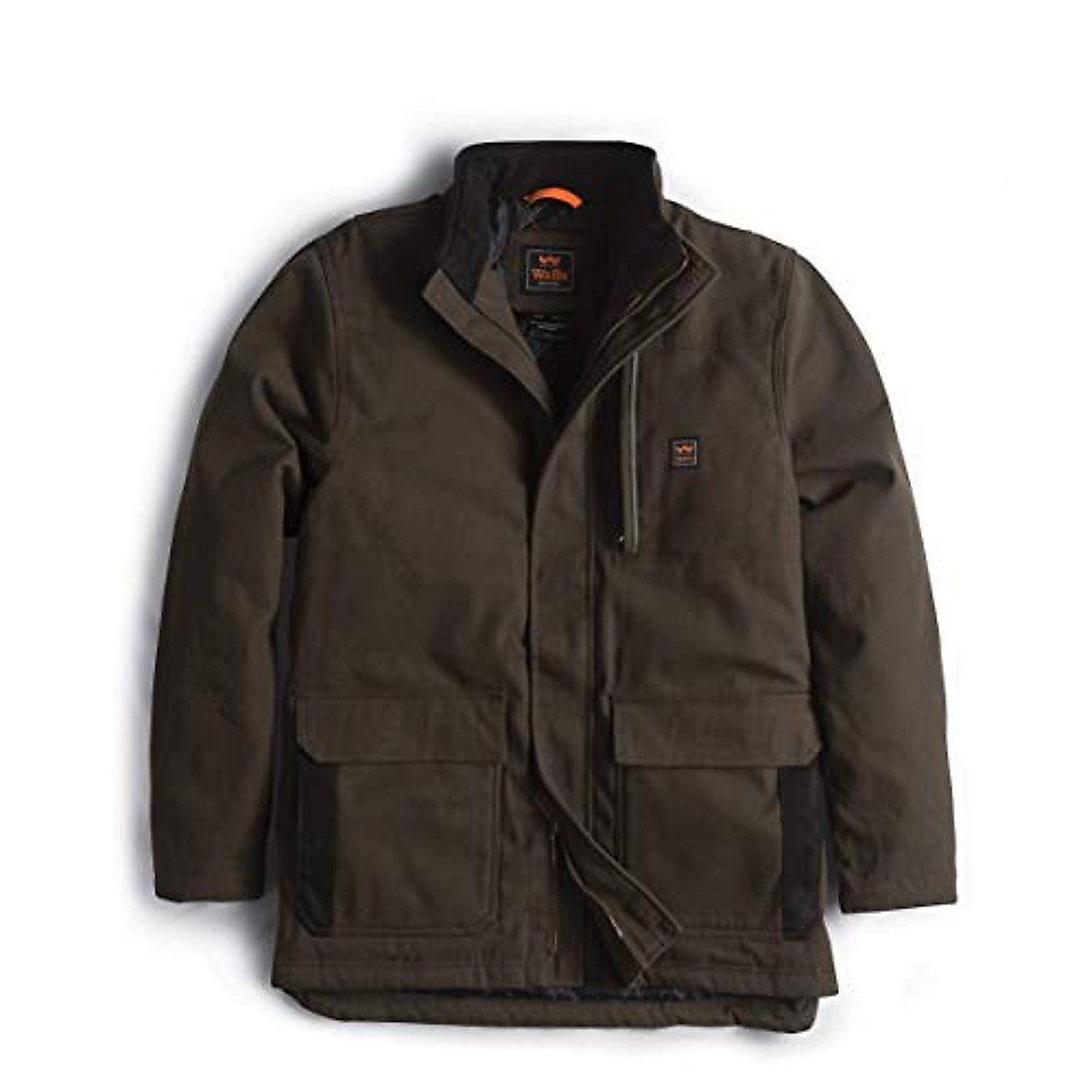 Walls Men's Size Super Duck Insulated Coat, bark Brown, Extra Tall