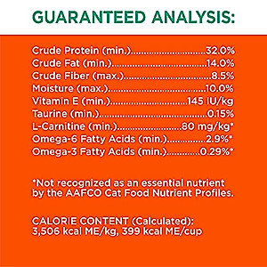 IAMS PROACTIVE HEALTH Adult Hairball Care Dry Cat Food with Chicken and Salmon Cat Kibble, 3.5 lb. Bag