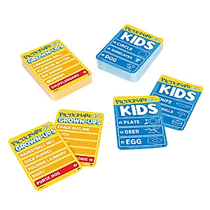 Pictionary Air Kids vs Grown-Ups Family Drawing Game, Links to Smart Devices, Gift for Kid, Family & Adult Game Night, Ages 6 Years & Older​ - Amazon Exclusive