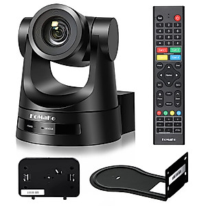 FoMaKo PTZ Camera 30X Optical Zoom HDMI PTZ Bundle with PTZ Controller PoE Keyboard,Contains 2 Items(FMK30SDI+KC608)