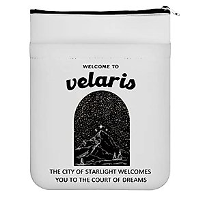 MAOFAED City of Starlight Book Sleeve Welcome to Velaris The City of Starlight Book Protector for Book Lover (Court of Dream)